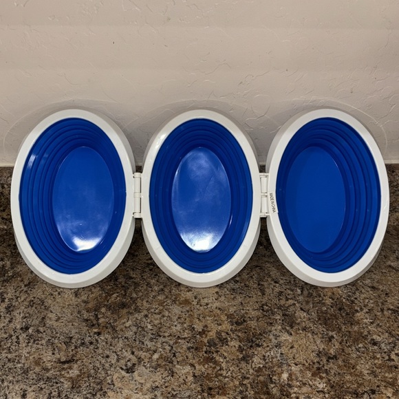 Kitchen | Bread It Ultimate Collapsible Breading Station Blue | Poshmark